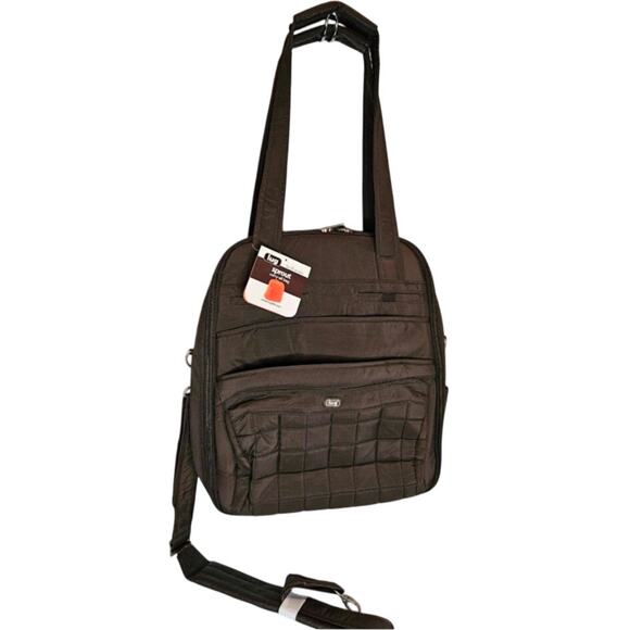 lug | Bags | Lug New Carryall Laptop Bag Sprout Design Chocolate With ...